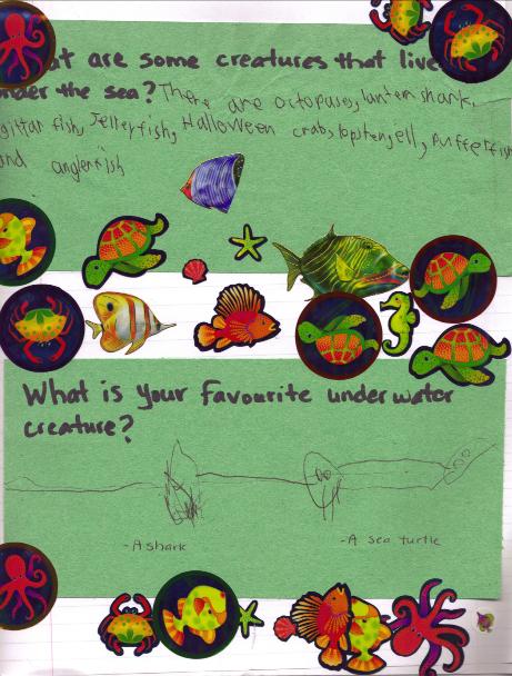 Under The Sea Theme Day